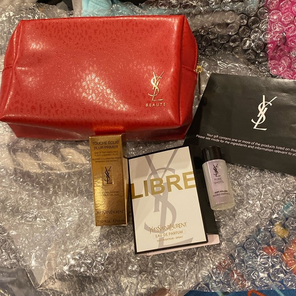 Yves Saint Laurent | Bags | Ysl Cosmetic Pouch | Poshmark